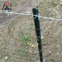 China Goat Farming Cattle Sheep Railing Fence Metal Fixed Knotted Iron Wire Mesh for sale