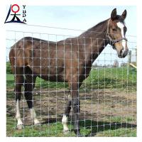 China Grassland Weave Iron Wire Mesh Field Fence For Cattle Metal Net for sale