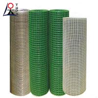 China Welded Wire Mesh Fence Roll Bird Cage Weld Iron Wire Aviary Mesh for sale