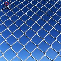 China 6ft*12ft Hot Dipped Galvanized Temporary Chain Link Fencing Metal Mesh for sale