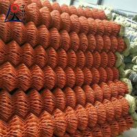 China 4ft 6 Ft 8ft 10 Ft Galvanized Chain Link Fence Netting Chain Link Cyclonic Mesh for sale