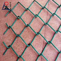 China PVC Coated Chain Link Fence Panels Hot Dipped Galvanized Wire Mesh for sale