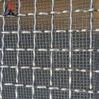China Galvanised Crimped Wire Mesh for Mining and Security Screens for sale