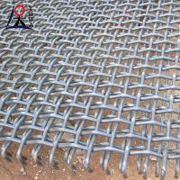 China Galvanised Crimped Wire Mesh for Mining and Security Screens for sale