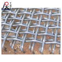 China Vibrating Screen Double Woven Crimped Wire Mesh Lock Crimp Wire Mesh for sale
