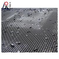 China 65 Mn High Carbon Steel Stone Crusher Crimped Woven Wire Mesh For Mine Sieving for sale