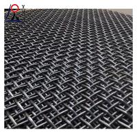 China 2.2 Mm Wire Diameter 304 Stainless Steel Crimped Wire Mesh Mine Screen Filter for sale