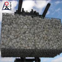 China Stone Filled Wire Mesh Wall Gabion Basket Wall Welded Gabions Box for sale