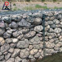 China Stone Filled Wire Mesh Wall Gabion Basket Wall Welded Gabions Box for sale