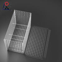 China Rock Baskets Wire Mesh Retaining Wall Welding Gabion Baskets Cage for sale