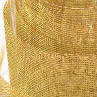 China Metal Square Brass Wire Mesh Screen Woven Fine Decorative Brass Mesh Durable RF Shielding for sale