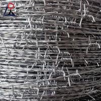 China Galvanized Barbed Wire with PVC Coating for Security Fencing for sale
