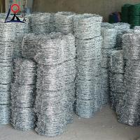 China Galvanized Barbed Wire with PVC Coating for Security Fencing for sale