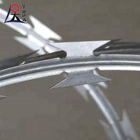 China Razor Barbed Wire Prisons Security Fencing Cheap Razor Fence for sale