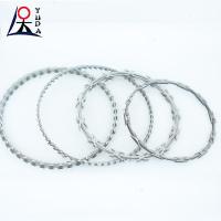 China Iron Farm Safety Concertina Blade Fencing Security Wire Roll 450mm-900mm for sale