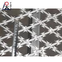 China Fence Galvanized Concertina Razor Barbed Wire Free Sample for sale