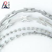 China Fence Galvanized Concertina Razor Barbed Wire Free Sample for sale