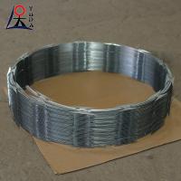 China Electric Galvanized Razor Barbed Wire Razor Wire Fence Security Mesh for sale