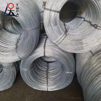 China 2.2 Mm Galvanized Iron Wire Bwg18 High Zinc Coating Woven Wire for sale