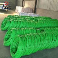 China High Strength 16 Gauge Pvc Coated Metal Wire Cutting Binding Cut Wire for sale