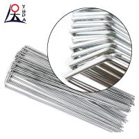China Galvanized Steel U-Type Nail For Garden Turf Sod Staples Length 50mm-300mm for sale