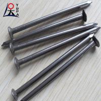 China Flat Head Galvanized Common Iron Wire Nails Hardened Steel Concrete Nails for sale