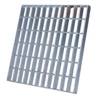 China 30*5mm Steel Grid Plate Drainage Covers Anti Slip Serrated Steel Walkway Grating for sale