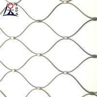 China Zoo Stainless Steel Wire Rope Mesh For Security Protection Cable Fence Customers' Requirement Length for sale