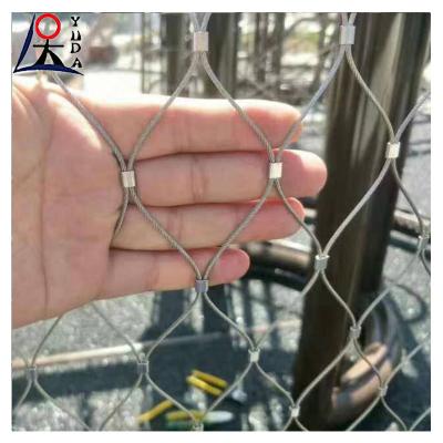 China Stainless Steel Wire Rope Mesh Net 304 316 for Rock Fall Protection for sale