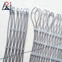 China High Altitude Anti Falling Cableway Slope Protection Net Stainless Steel Wire Rope Mesh for sale