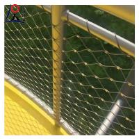 China High Altitude Anti Falling Cableway Slope Protection Net Stainless Steel Wire Rope Mesh for sale