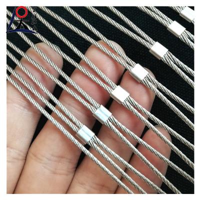 China 304 Stainless Steel Slope Protection Net Rope For Flexible Durable Metal Protection for sale