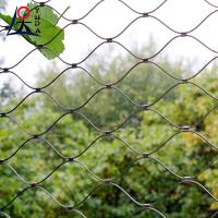 China 316 Stainless Steel Wire Rope Mesh Flexible Wire Mesh Netting for sale