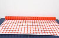 China 4x100 Ft Construction Of Orange HDPE Plastic Safety Net Barrier Snow Fence for sale