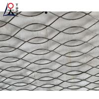 China Outdoor Expanded Metal Mesh Sheet Galvanized Expandable Mesh Fence for sale