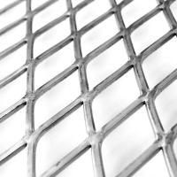 China Heavy Duty Expanded Metal Wire Mesh Diamond Shape Stretched Punching Mesh for sale