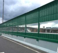 China Steel Panel Sound Barrier for Highway and Railway Noise Reduction for sale