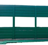 China Steel Panel Sound Barrier for Highway and Railway Noise Reduction for sale