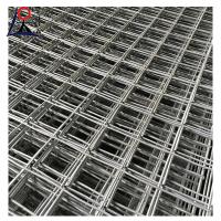 China Weld Mesh Cage 6 Gauge Brc Welded Steel Iron Wire Mesh Fence Panels for sale