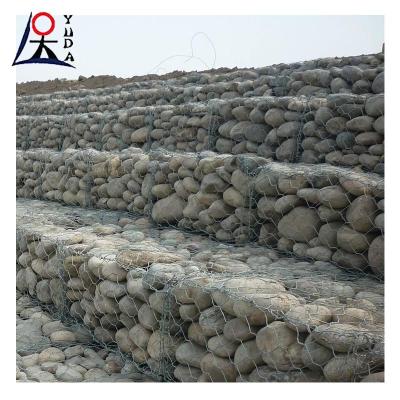 China Stainless Steel Gabion Baskets for Flood Control Retaining Walls for sale