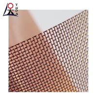 China 99% Pure Copper Woven Wire Mesh Screen Fabric Faraday Cage Emf Shielding Mesh for sale