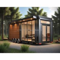China Aluminum Alloy Windows and Insulating Prefabricated Room 20ft European Sunroom for Hotel Insulation for sale