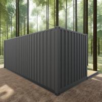 China Log 20ft Eco-Friendly Flat Pack Container House Prefabricated Sustainable Construction Steel Structure Resilient Rain Wind Snow Shop for sale