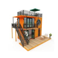 China Other Wall 50/75/100mm Wave Sandwich Panel 20FT 40FT Prefab Mini Pop-up Shop Container Coffee Shop/Bar/Fast-food for sale