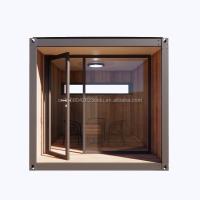 China 10ft Wooden Plastic Garden House Container Mobile Wooden Activity Room Mini Office Customized Color Wooden Office for sale