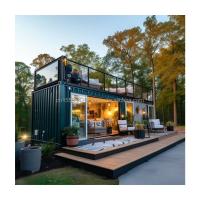 China Aluminum Alloy Windows Modified 20ft 40ft Prefabricated Shipping Container Houses for Hotels Villas and Living 2 Bedrooms for sale