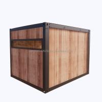 China 10ft Wooden Plastic Garden House Container Mobile Wooden Activity Room Mini Office Customized Color Wooden Office for sale