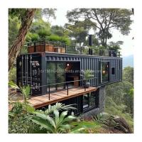 China Aluminum Alloy Windows Modified 20ft 40ft Prefabricated Shipping Container Houses for Hotels Villas and Living 2 Bedrooms for sale