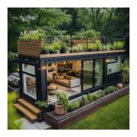 China Aluminum Alloy Windows Modified 20ft 40ft Prefabricated Shipping Container Houses for Hotels Villas and Living 2 Bedrooms for sale