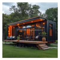 China Aluminum Alloy Windows Modified 20ft 40ft Prefabricated Shipping Container Houses for Hotels Villas and Living 2 Bedrooms for sale